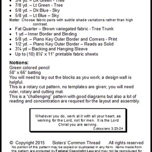 Family Tree Quilt Pattern, OP by Sisters' Common Thread - Etsy