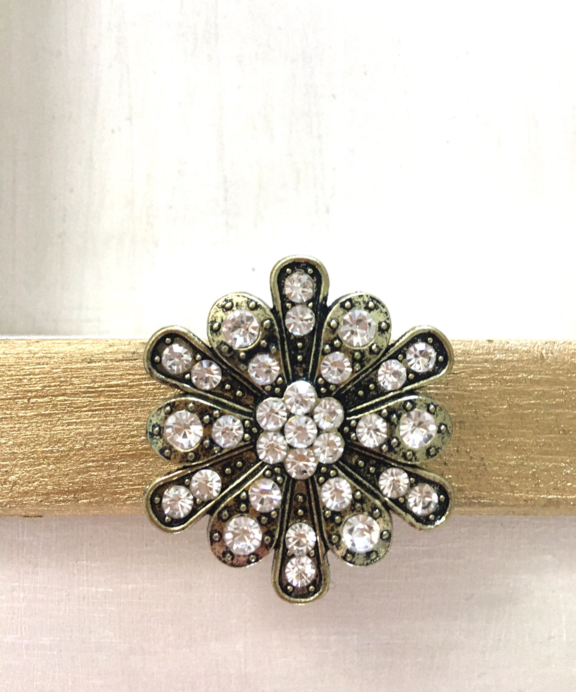 Marco de cuadro rústico 4x4 con ribete de madera y cuentas de | Etsy