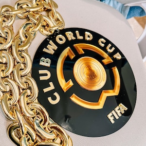 RESPECT THE COMMISH Large Sports Big Large Chain Necklace / Custom Fan ...