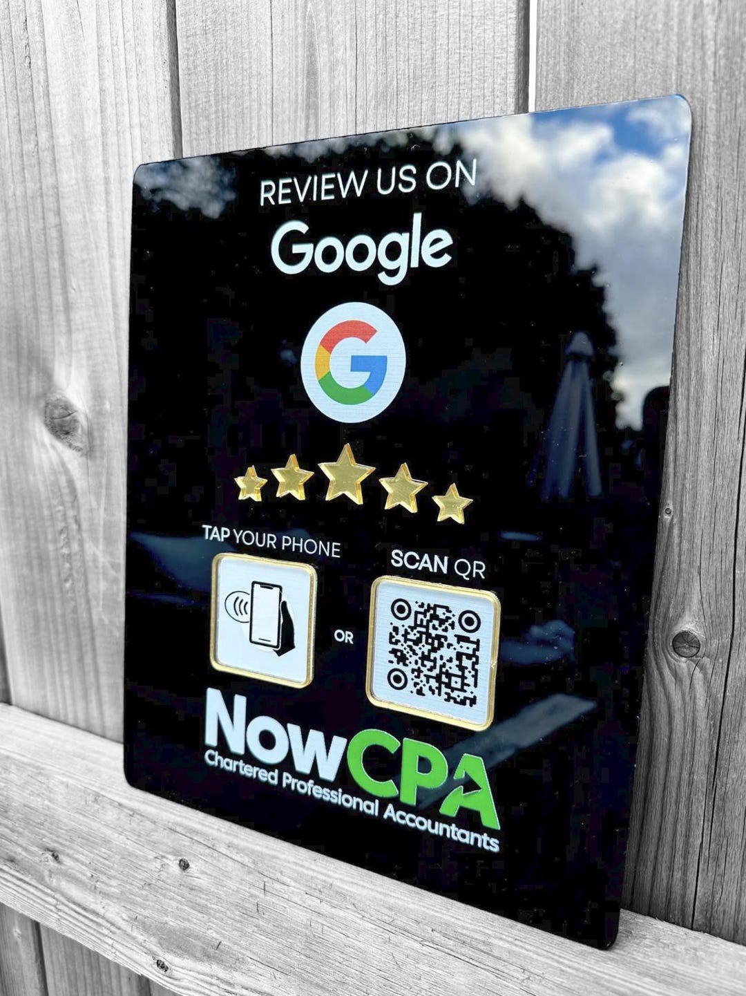 New Google Review or Instagram| NFC Plate for Business, SALON - Tap or ...