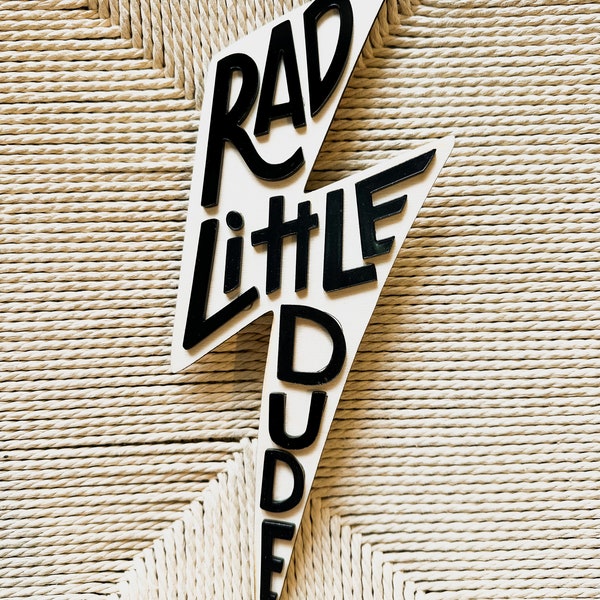 Rad Little Dude Room Decor - Etsy