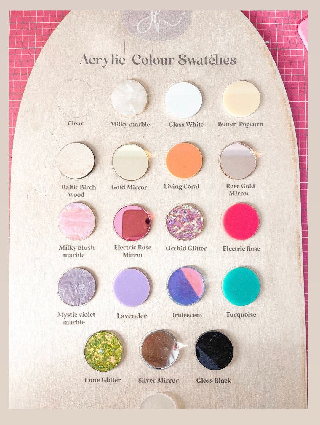 Pastel Acrylic Sheet | 3mm Acrylic | Plexiglass | Pastels | Laser ...