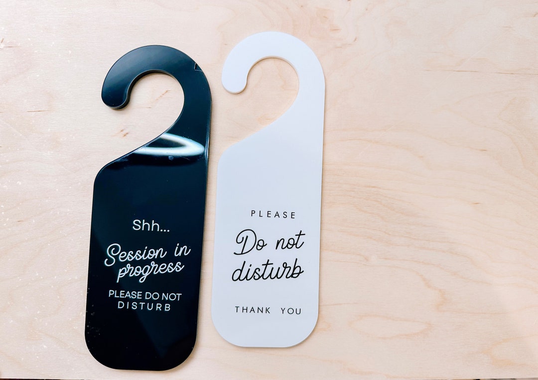 Personalized Door Hanger, Custom Doorknob Sign, Door Knob Hanger, Do ...