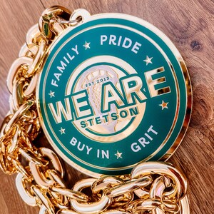 Custom Uv Printed Oversized Sports Chains / Gold Oversized Chain ...