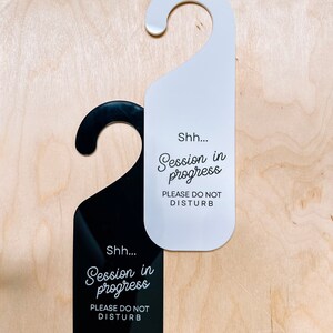 Personalized Door Hanger, Custom Doorknob Sign, Door Knob Hanger, Do ...