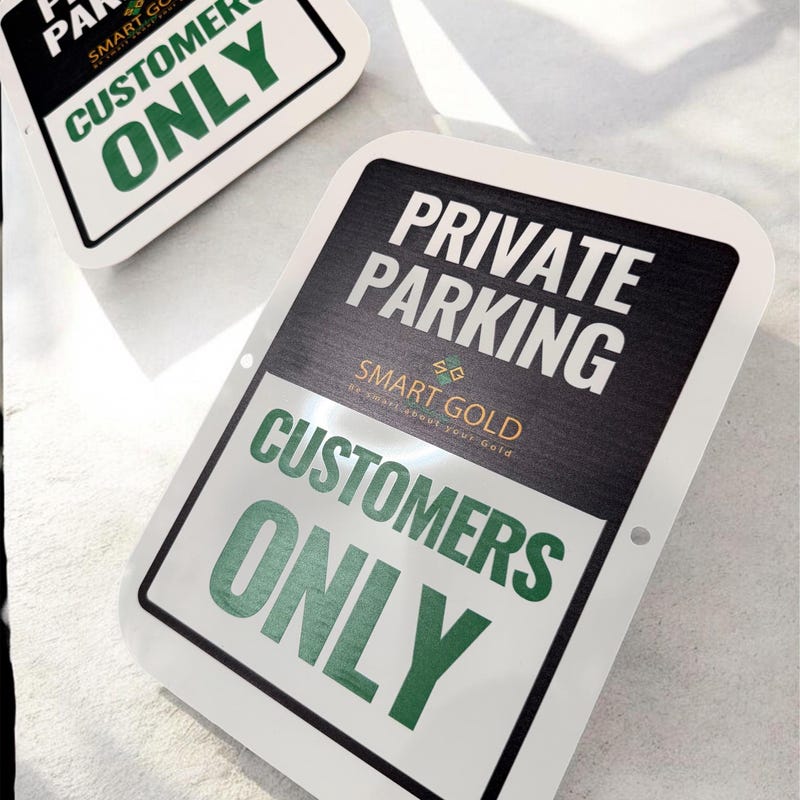 Customers Only Sign - Etsy