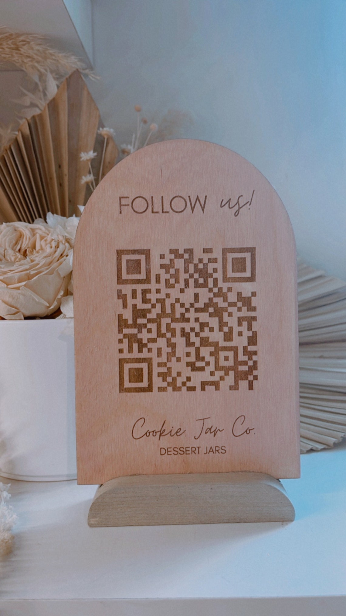 Instagram Business QR Code Sign | Etsy