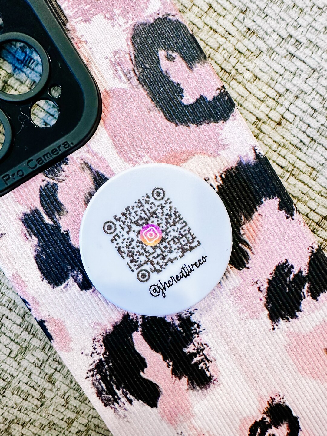 QR CODE Popsocket / Instagram / Google Review / Qr Code - Etsy