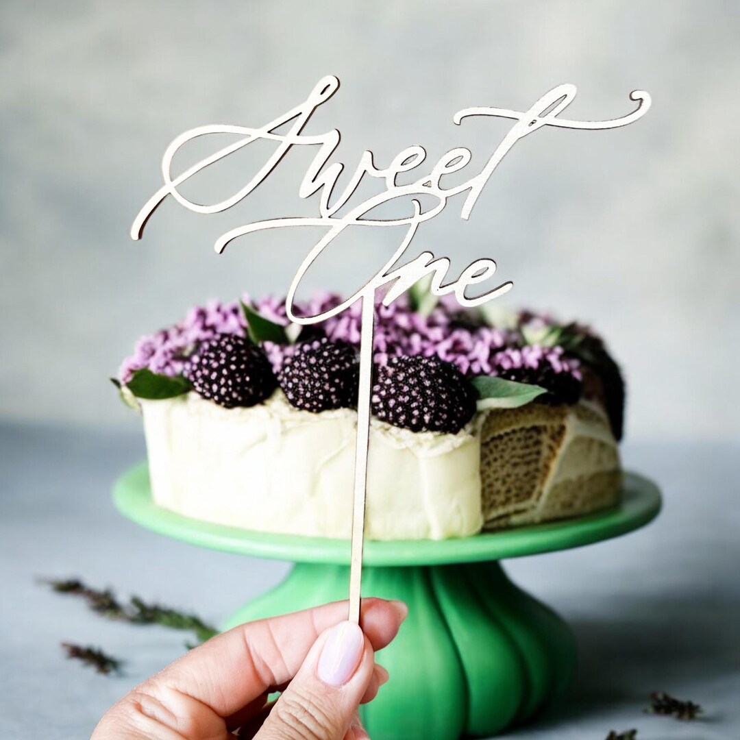 Sweet One Topper, Cake Topper, First Trip Around the Sun Birthday, Boho ...