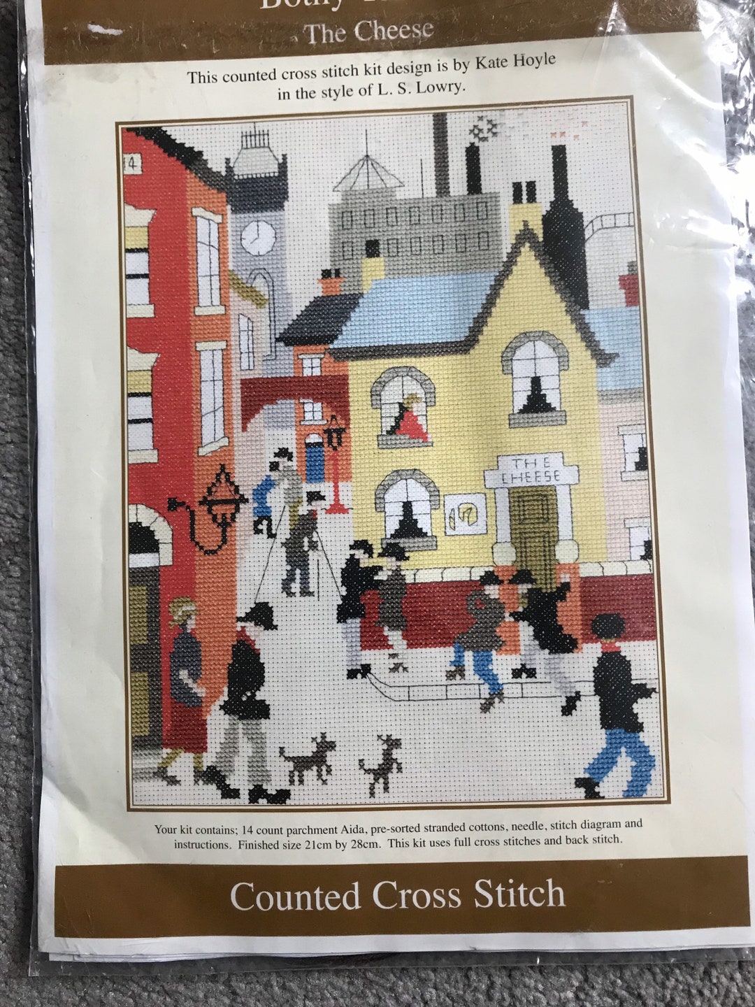 Cross Stitch Charts and Remaining Threads for Lowry Style Pictures by ...