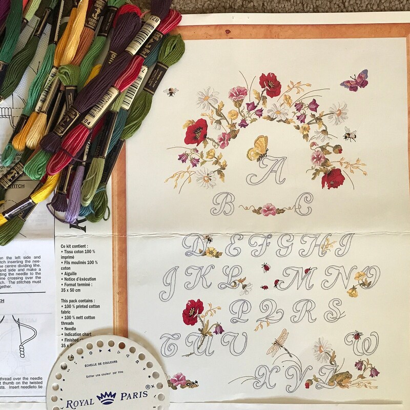 Embroidery Sampler - Etsy