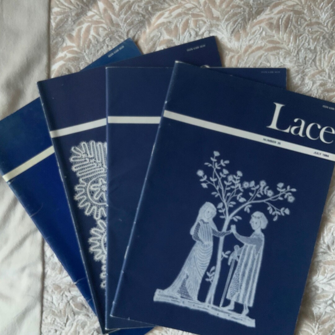1980s Lace Making Magazines, Patterns and Prickings, Set of 4 - Etsy