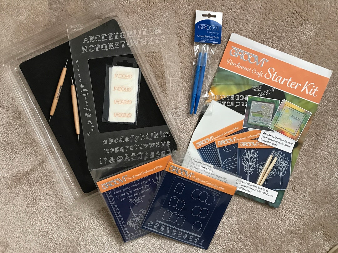 Large Parchment Craft Bundle groovi by Claritystamp. the Perfect ...