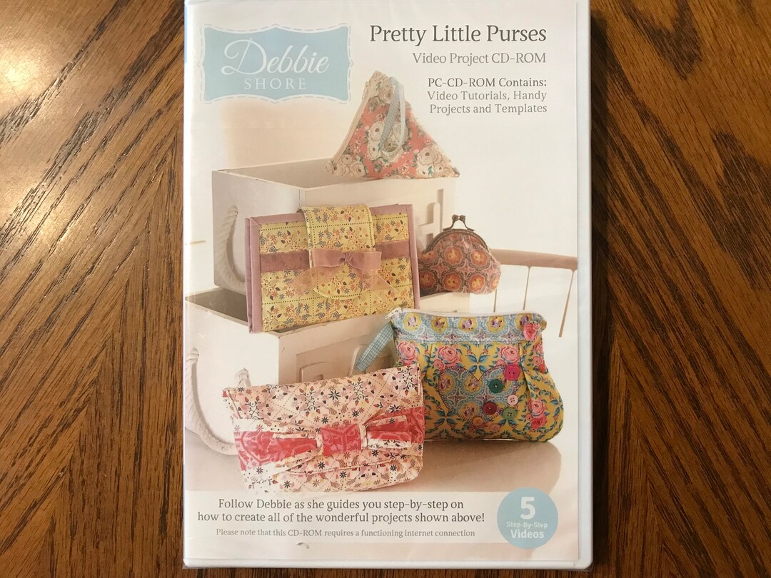 Debbie Shores Sewing Cds X 2 Pincushions and Purses Plus a - Etsy