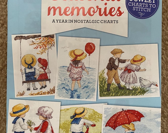 Cross Stitch Patterns “all Our Yesterdays” 6 Seasonal Designs in a Pull ...