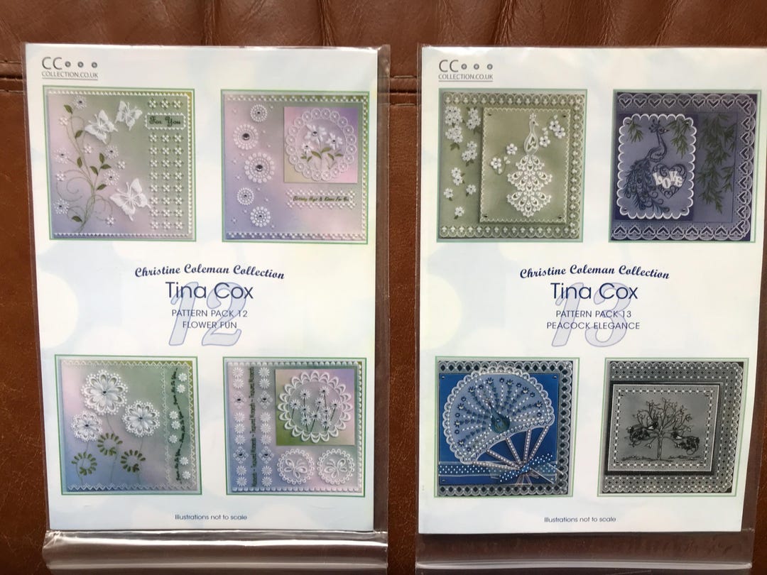 Parchment Craft Patterns. Choose From 2 Different Sets. Floral Fun or ...