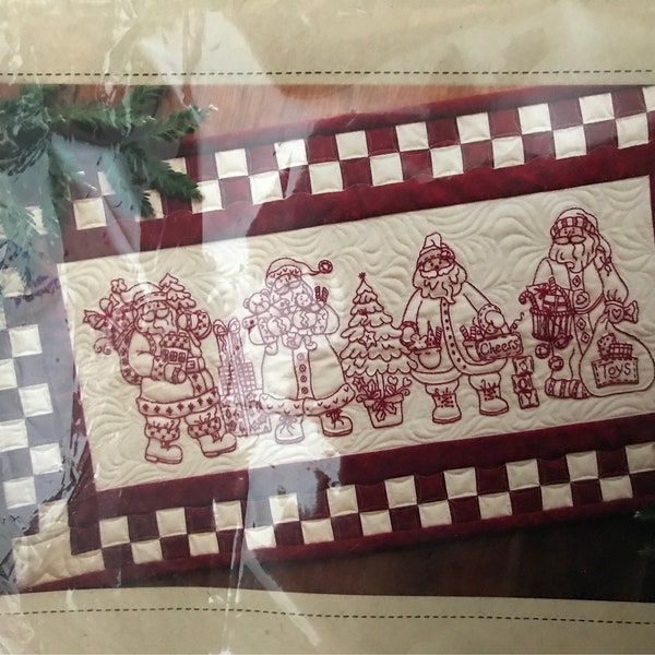 Christmas Redwork - Etsy