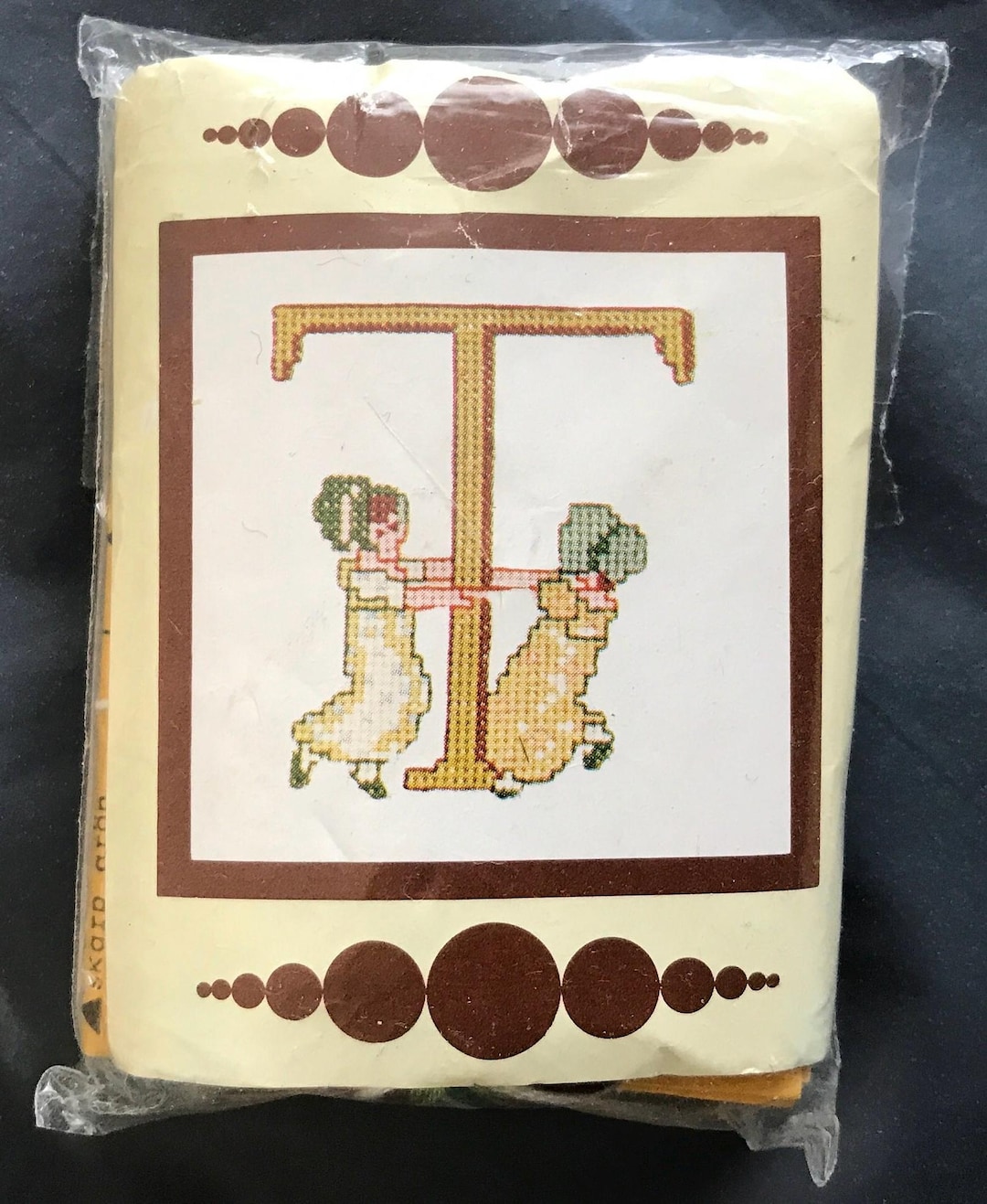 Kate Greenaway Mini Alphabet Cross Stitch Kits,(linen) by Lanarte. A ...