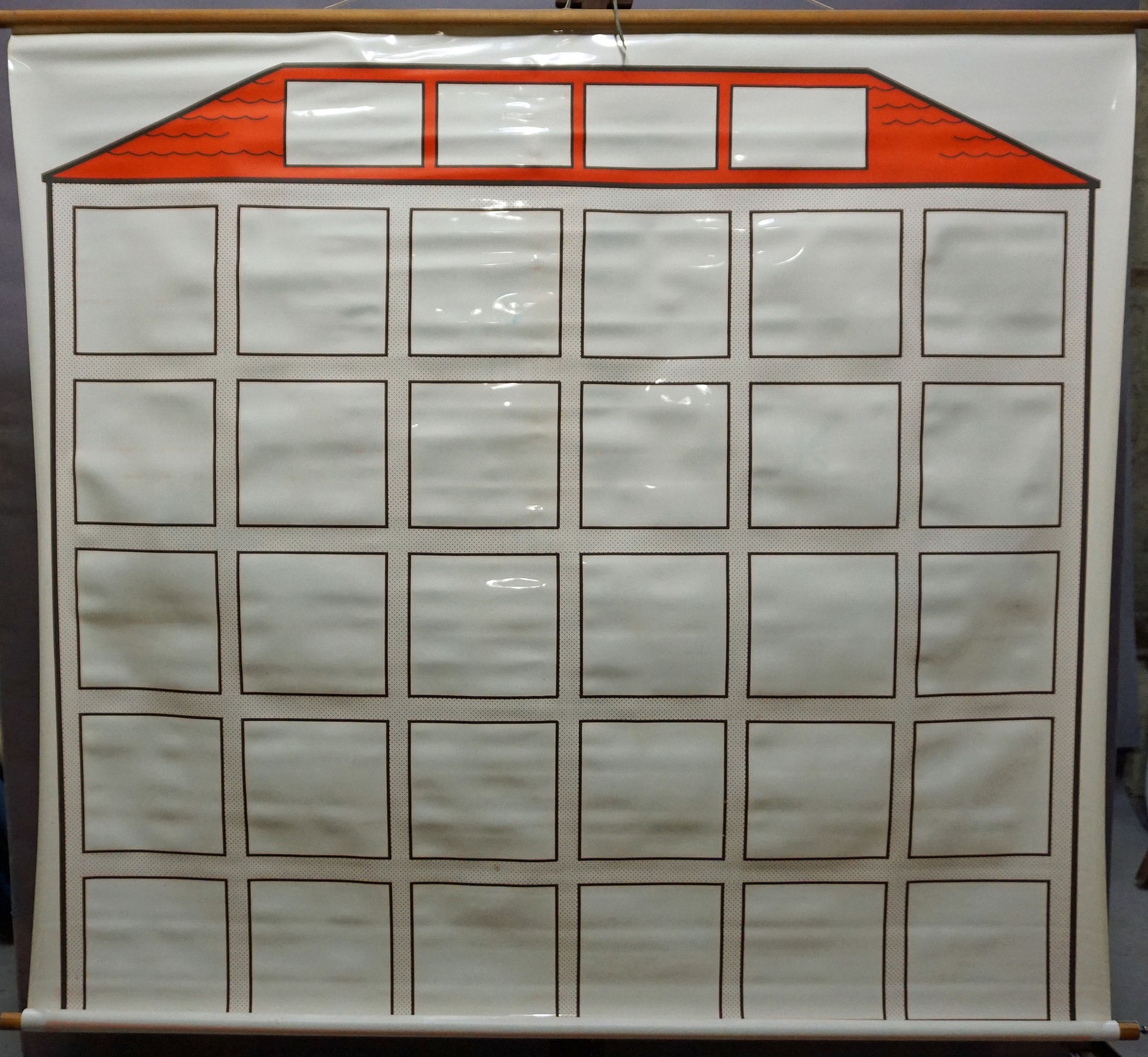 DIY House Map Wall Chart Poster Home Chart Creative Idea Party - Etsy