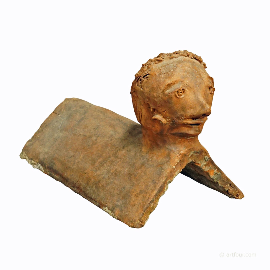 Antique Handmade Roof Rider Brick, Germany 1844 - Etsy
