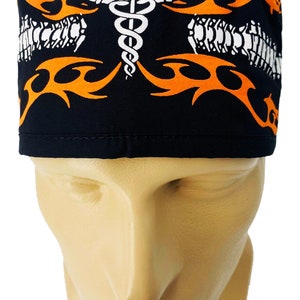 Cotton Scrub Cap: Caduceus, Skeleton, Spine, EKG - Nurse, Doctor Hat - Etsy