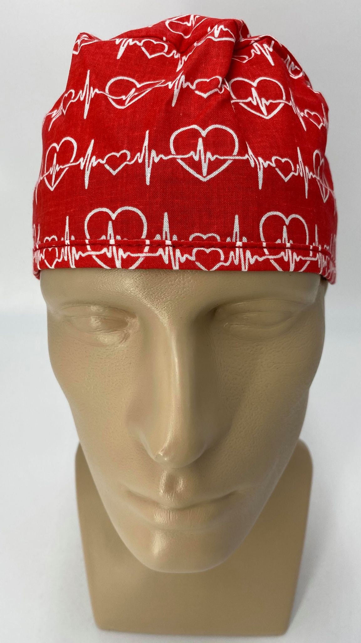 Cotton Scrub Cap: Caduceus, Skeleton, Spine, EKG - Nurse, Doctor Hat - Etsy