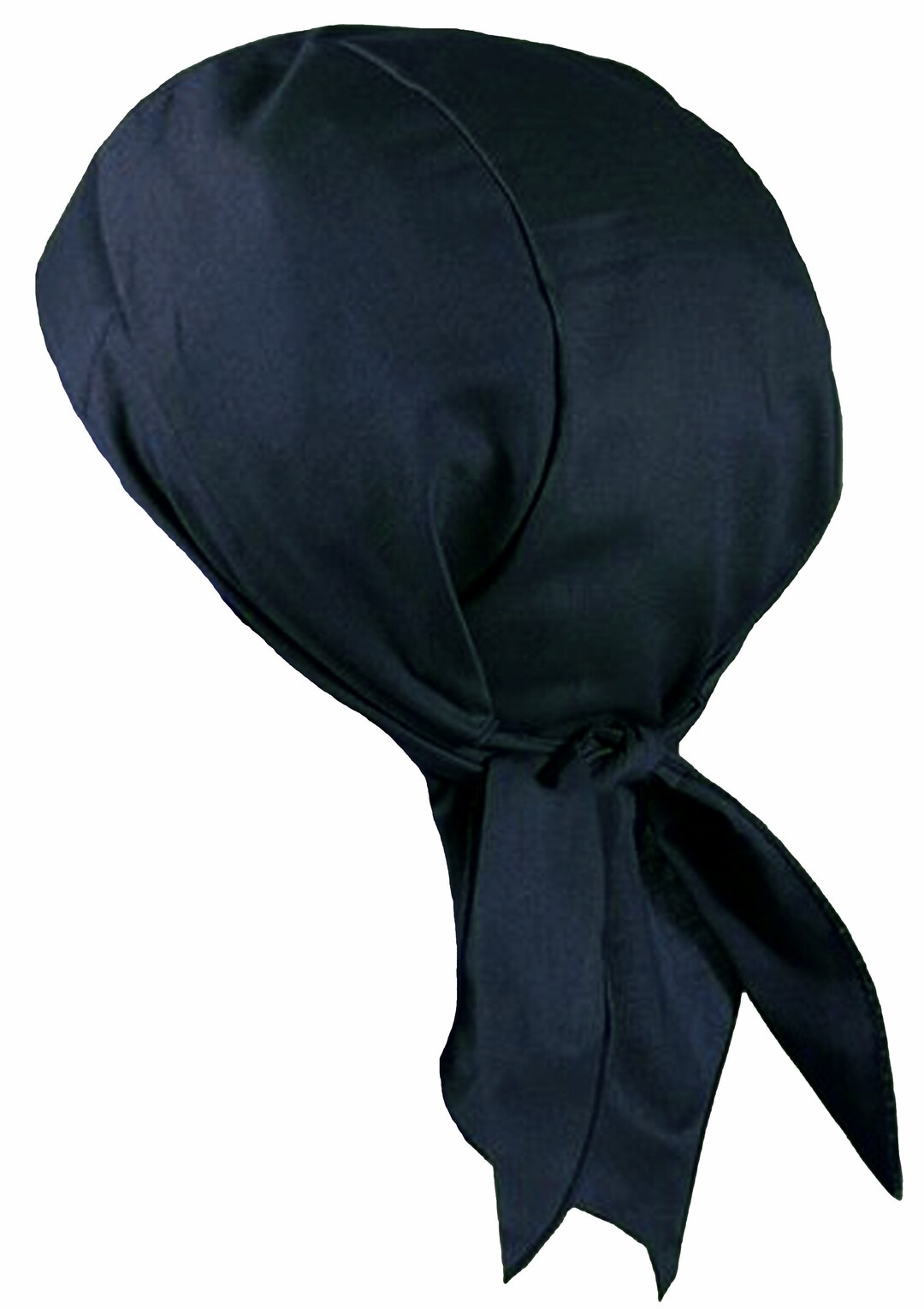NAVY BLUE Doo Rag With SWEATBAND Bandana Motorcycle Skull Cap for Men ...