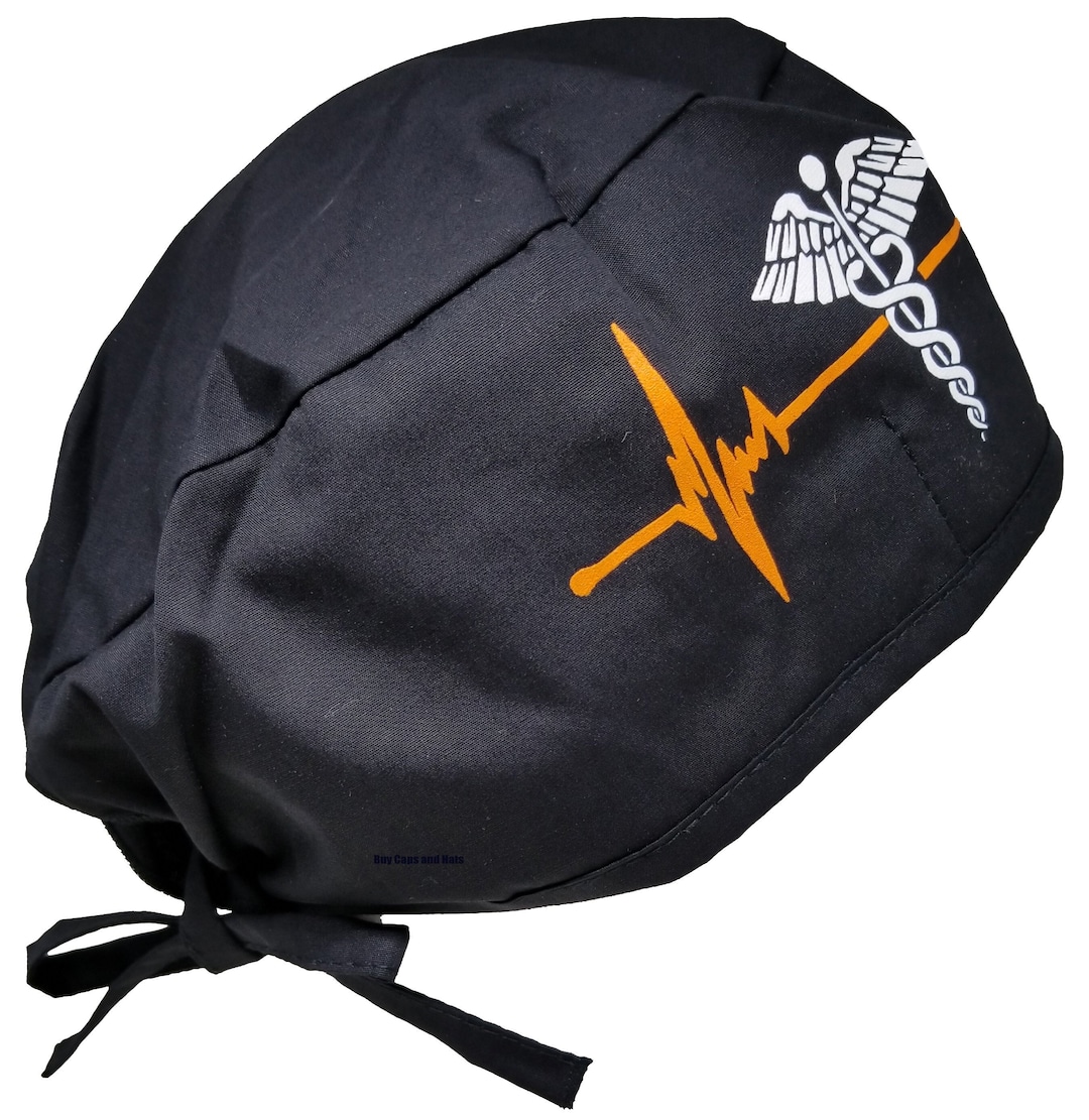 Surgeon Scrub Hat Nurse Doctor Cap Medical Nursing Gift EKG X-ray ...