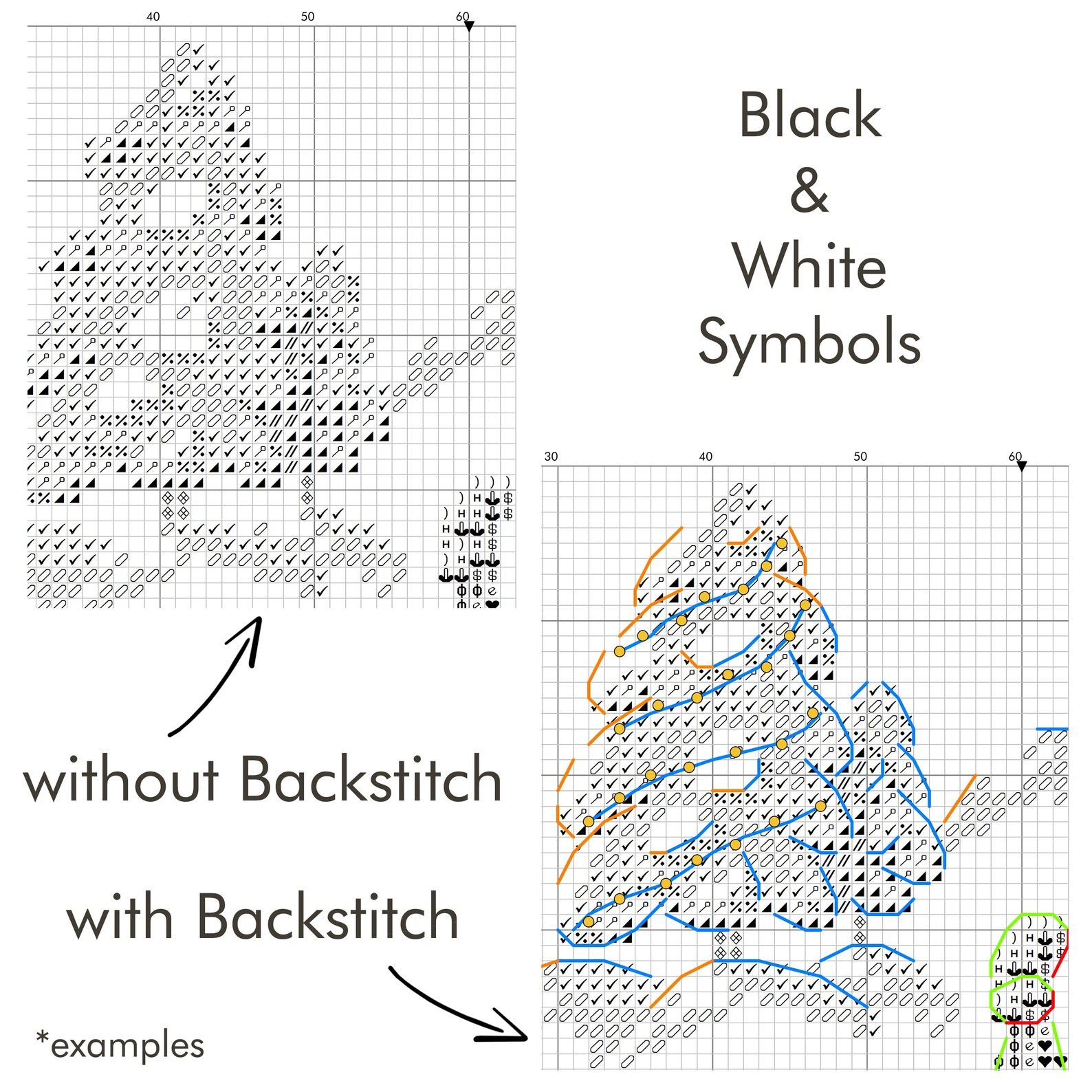 Glass Ball Cross Stitch PDF Pattern Bundle, 12 Months Cross Stitch ...