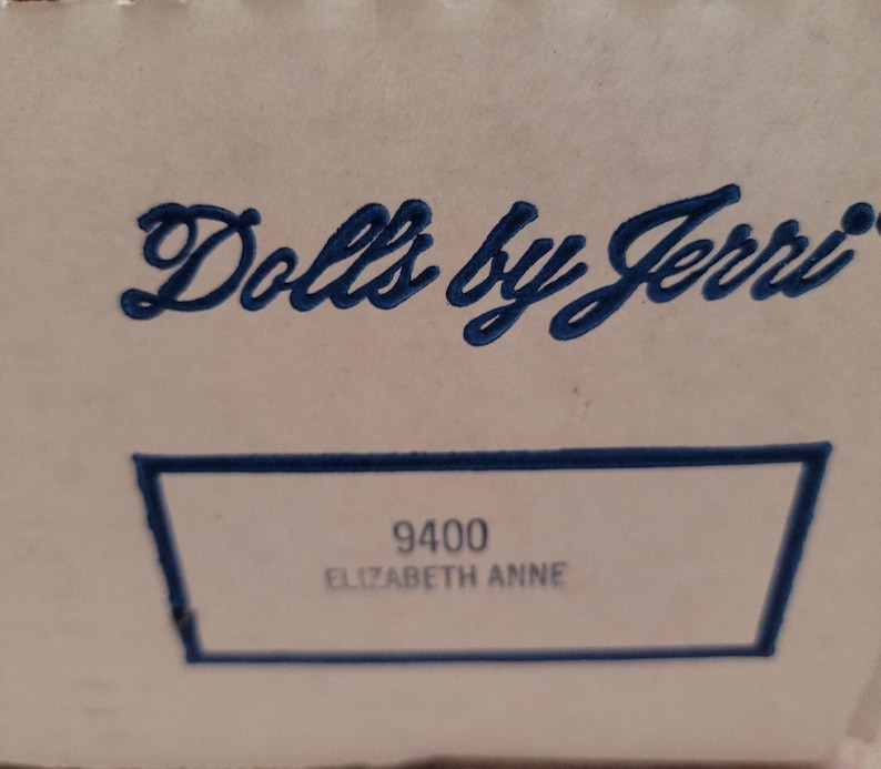 Elizabeth Anne by Doll Artist Jerri Mcloud - Vintage 1994 - Etsy