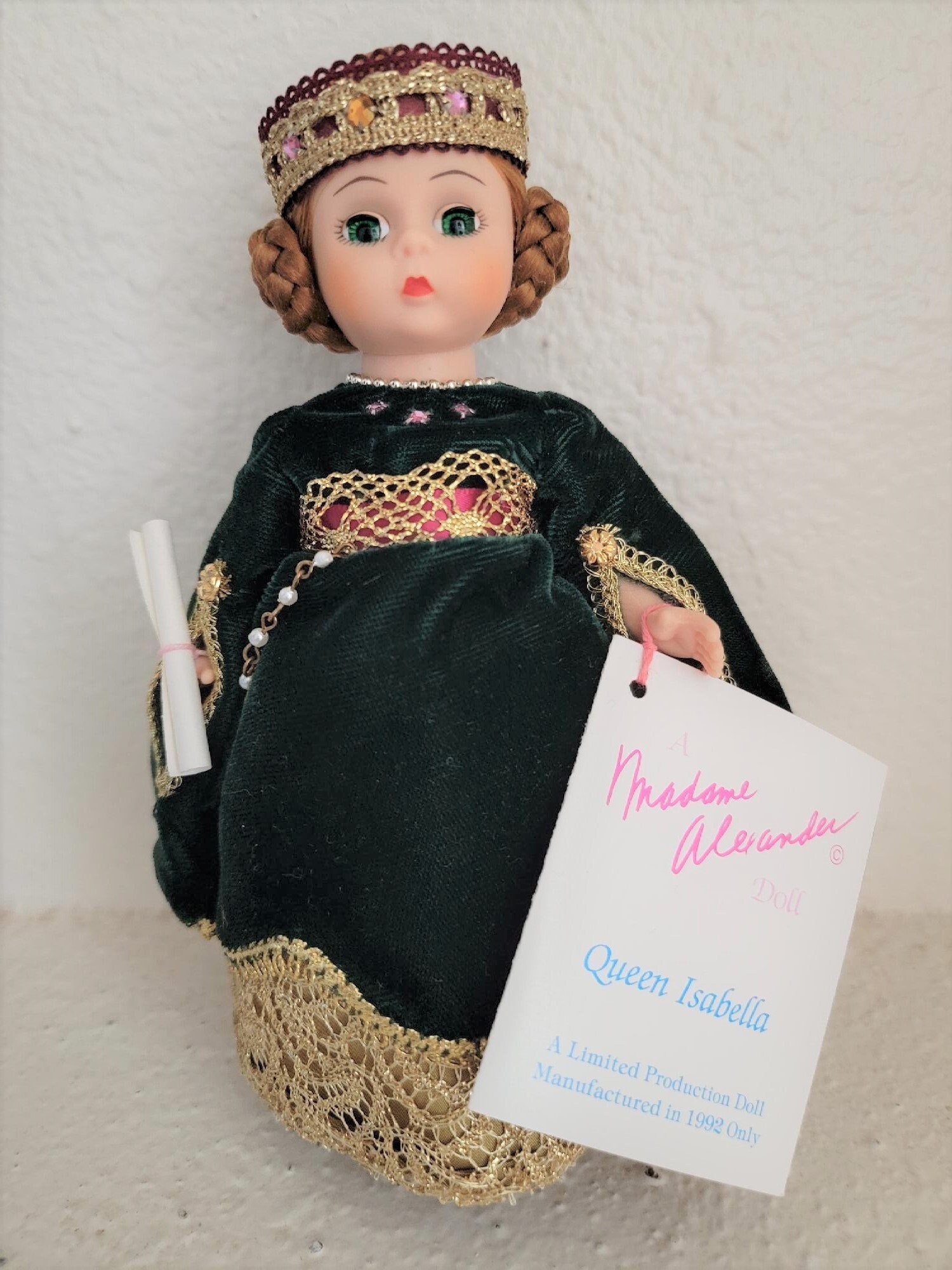 Madame Alexander Queen Isabella Doll - Limited Edition 1992 - Etsy