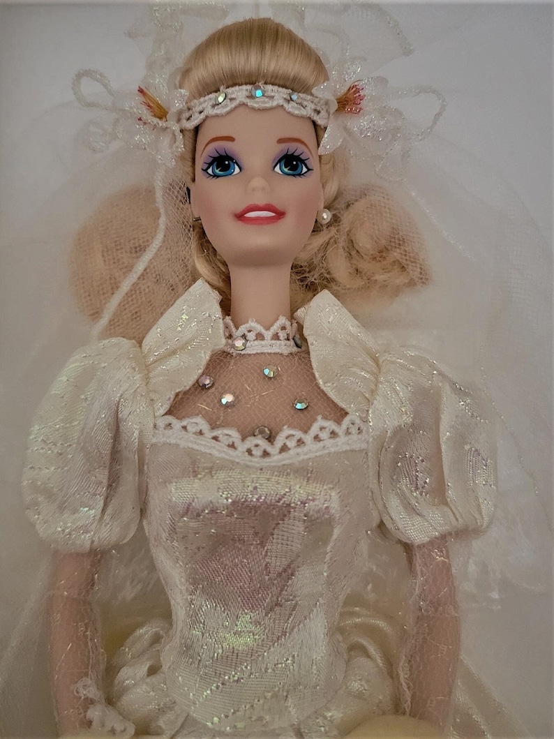Star Lily Bride Porcelain Barbie Doll 1994 First in Series, Limited ...