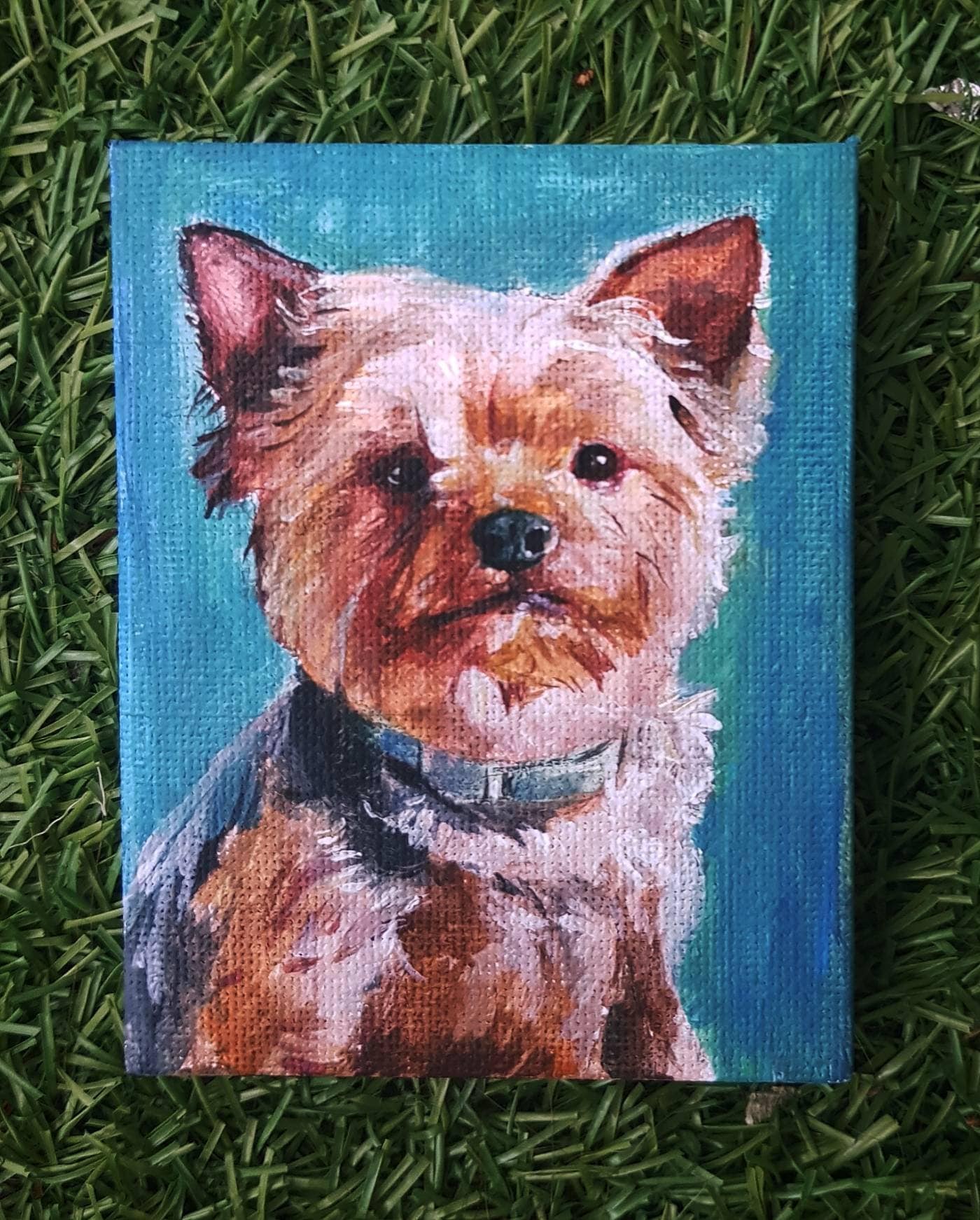 Small Hand Painted Mini Pet Animal Portraits Custom Dog Horse - Etsy UK