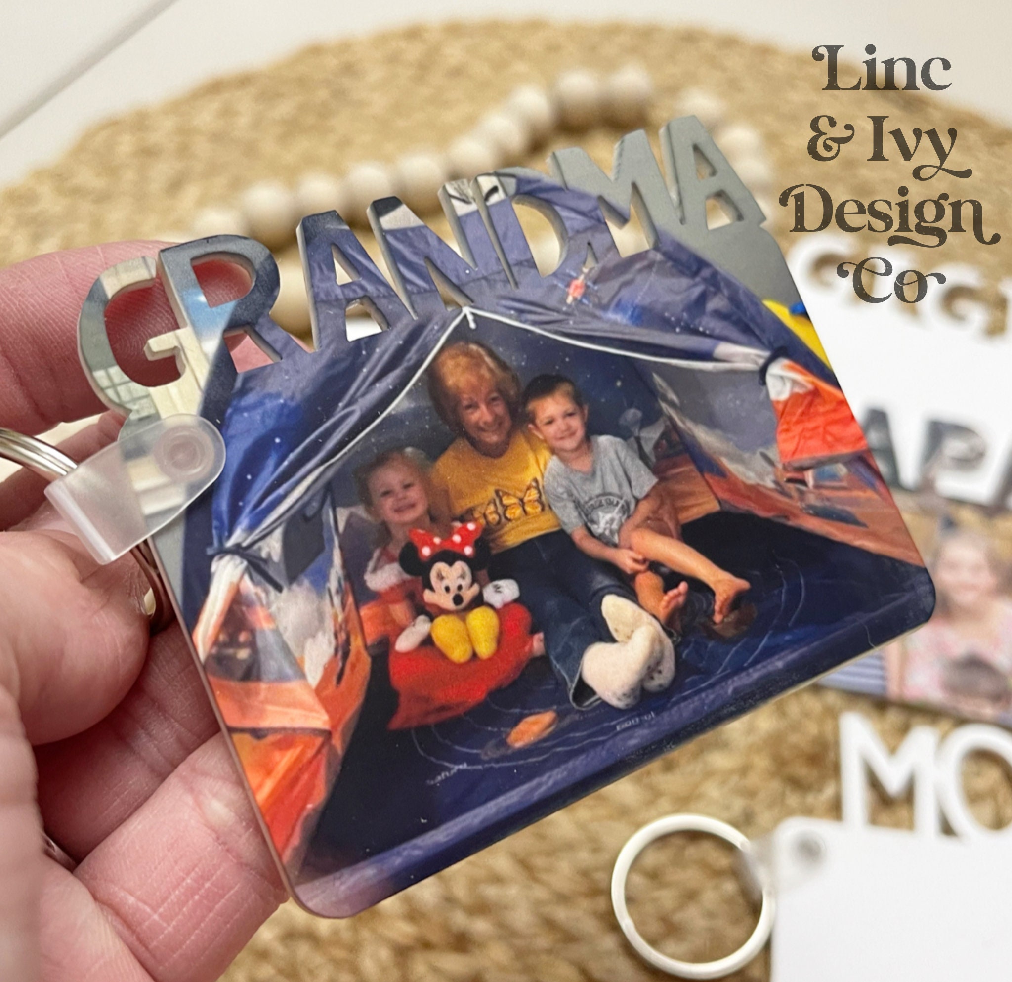 Family Name Keychain Laser Cut File - Etsy