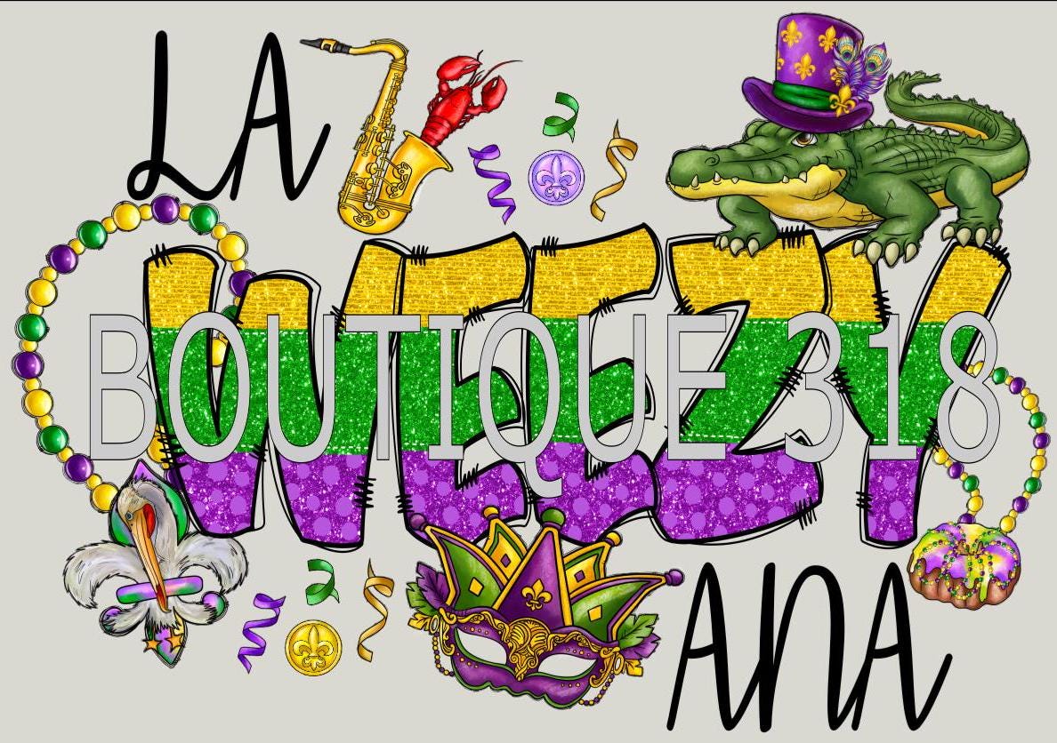 Mardi Gras, Louisiana, La Weezy Ana, Crawfish, King Cake, Beads, New ...