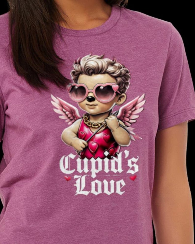 Cupid, Valentine, Valentine's Day, Pink, Bow and Arrow, Love, Heart ...