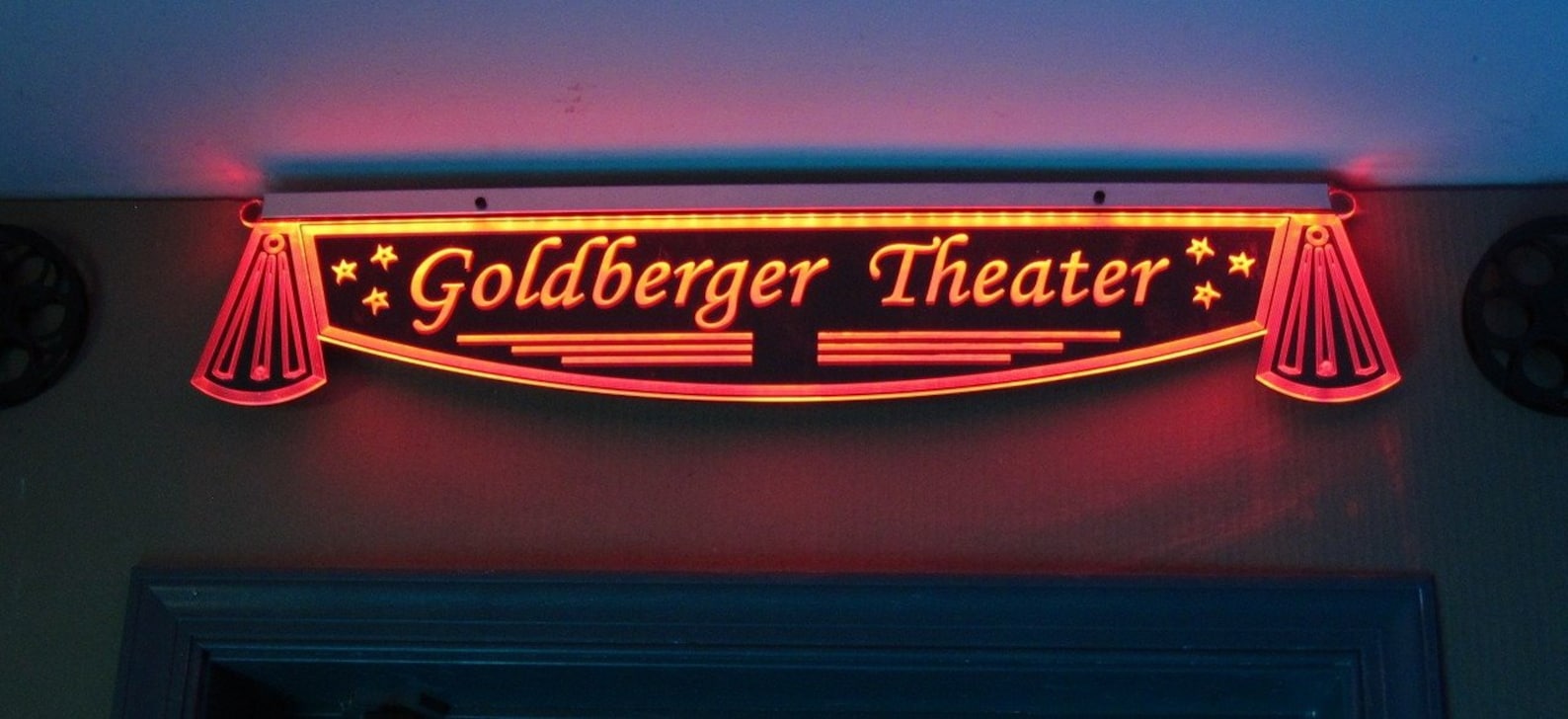 Personalized LED Home Theater Sign P Customized LED Sign | Etsy