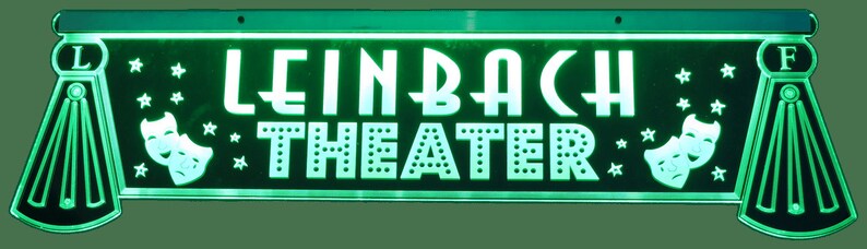 Personalized LED Sign Customized LED Sign LED Home Theater | Etsy