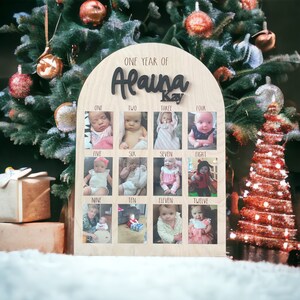 My First Year Board One Year of Baby First Birthday - Etsy