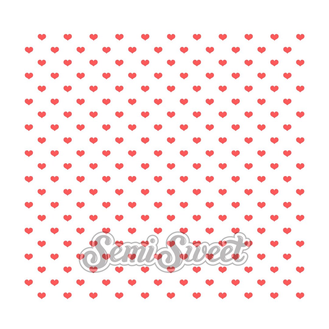 Mini Hearts Stencil Valentine Cookie Stencil - Etsy