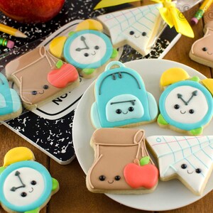 Student Pack Cookie Cutter Set Back to School Cookie Cutter Backpack ...