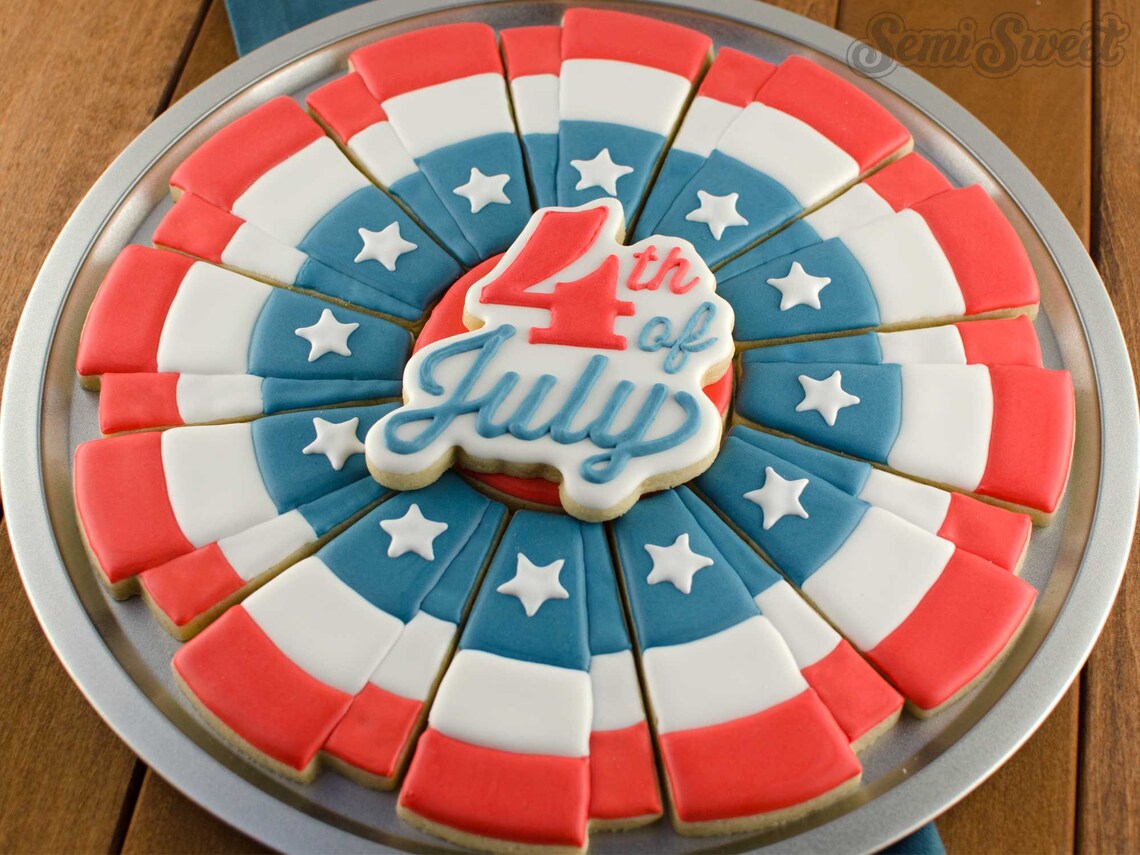 4th of July Script Cookie Cutter - Etsy