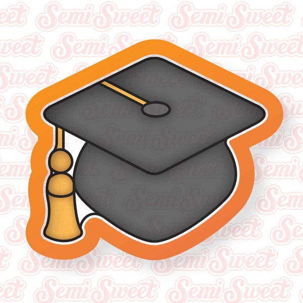 Graduation Cap Cookie - Etsy