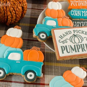 Autumn Cookie Cutter Stacked Pumpkins Fall Cookie Cutter Farm Pumpkins ...