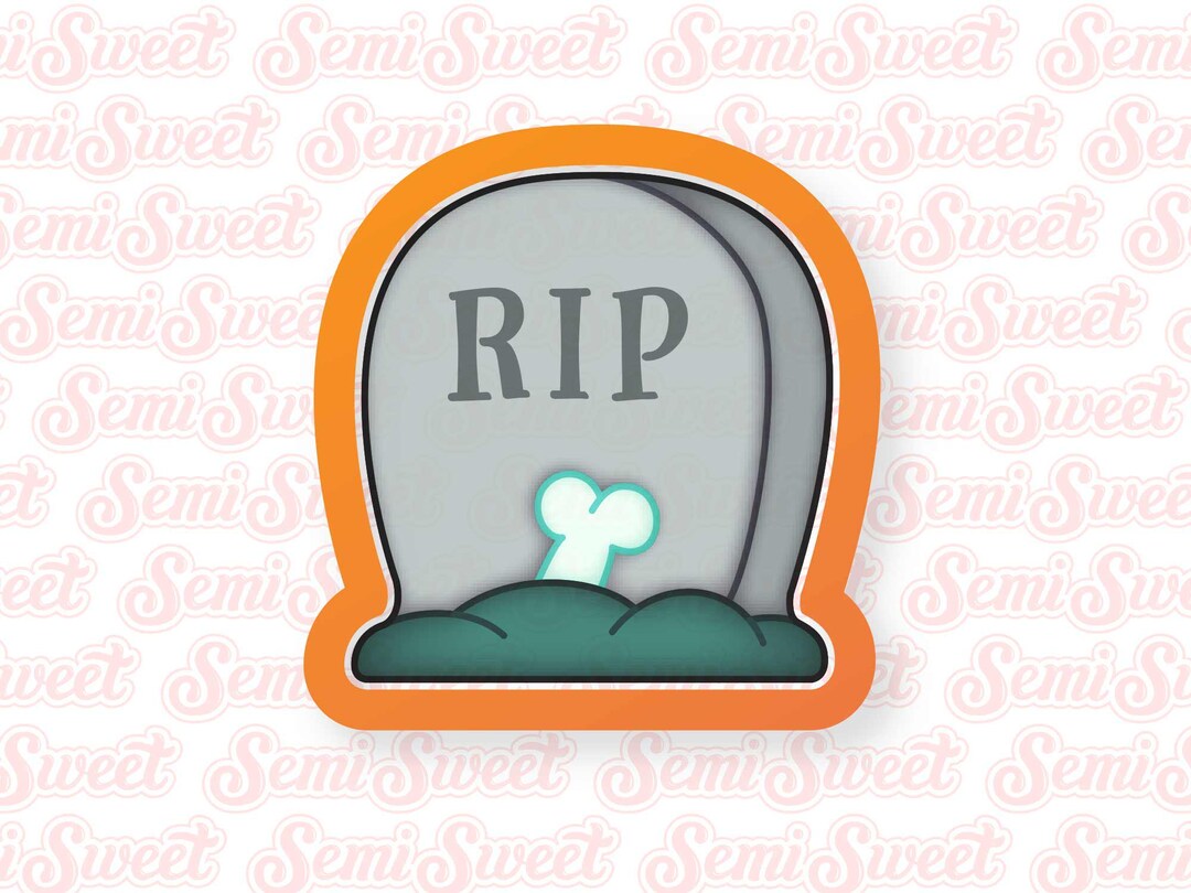 Halloween Cookie Cutter Tombstone Cookie Cutter Grave Cookie Cutter ...
