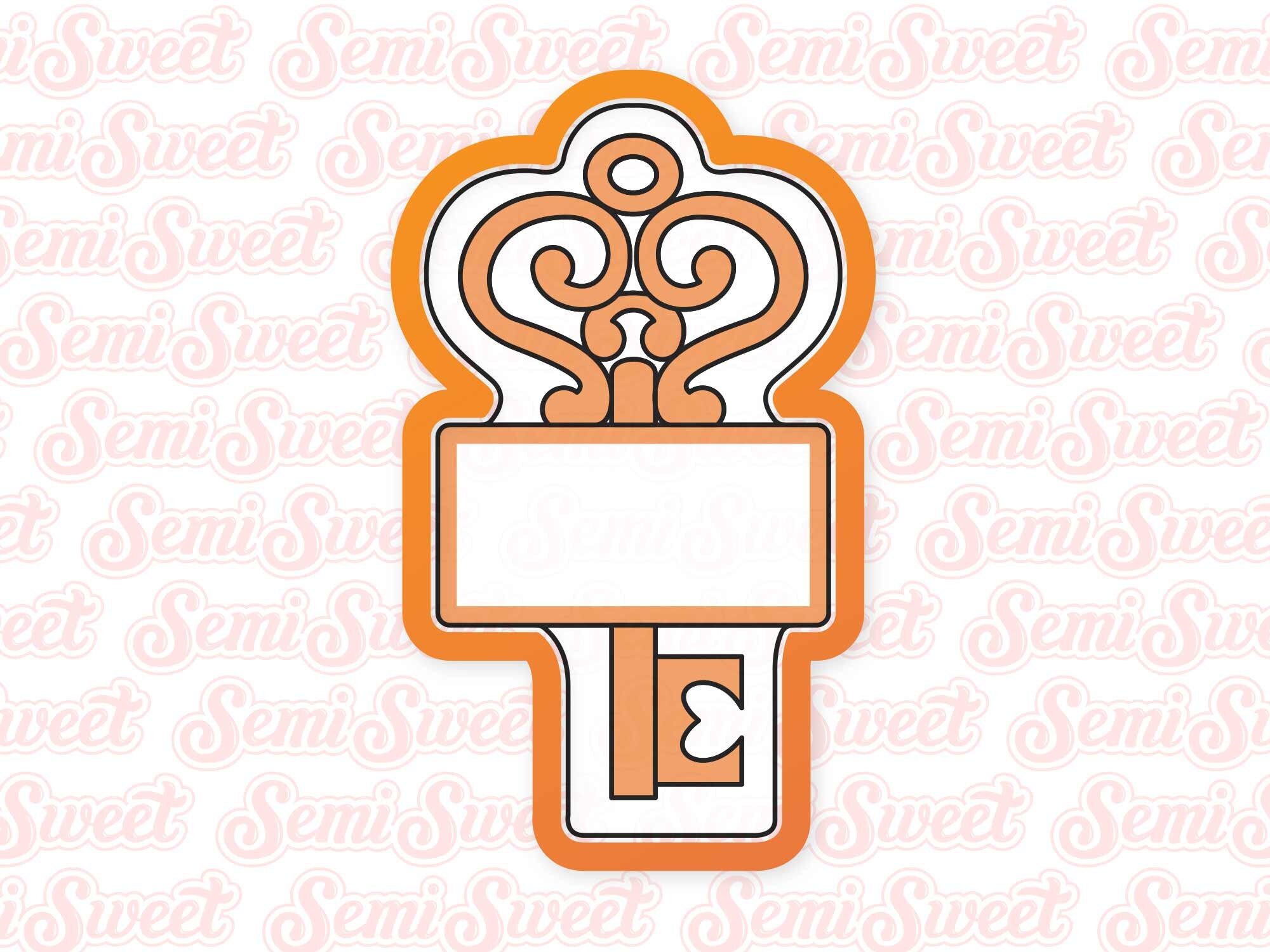 Key Plaque Cookie Cutter - Etsy
