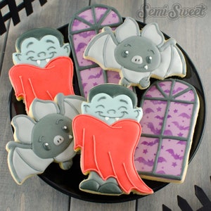 Halloween Cookie Cutter Bat Cookie Cutter Flying Vampire Cookie Cutter ...
