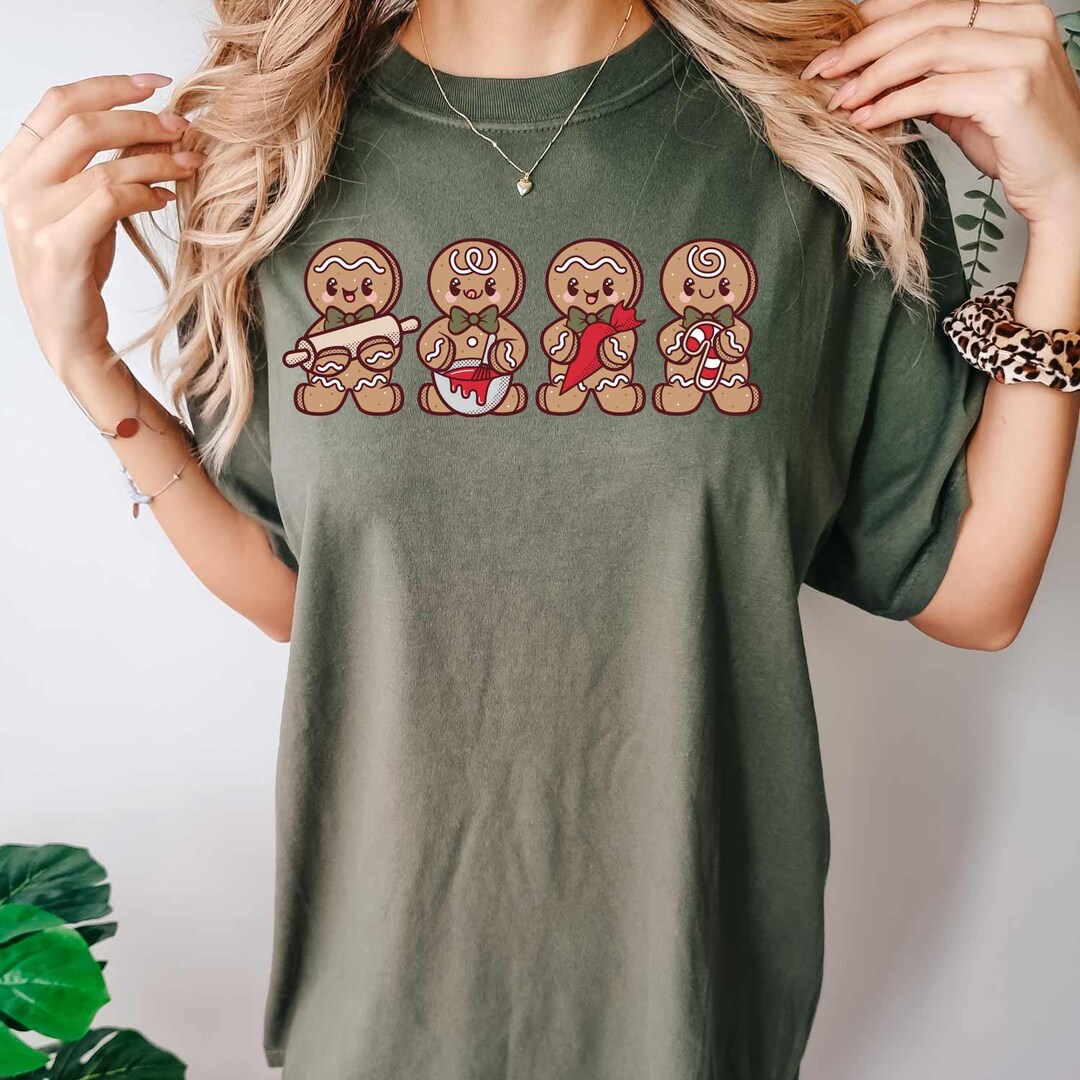 Christmas Gingerbread Shirt Christmas Cookies Shirt Gingerbread ...