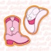 Cowboy Hat & Boot Platter Cookie Cutter Set - Etsy