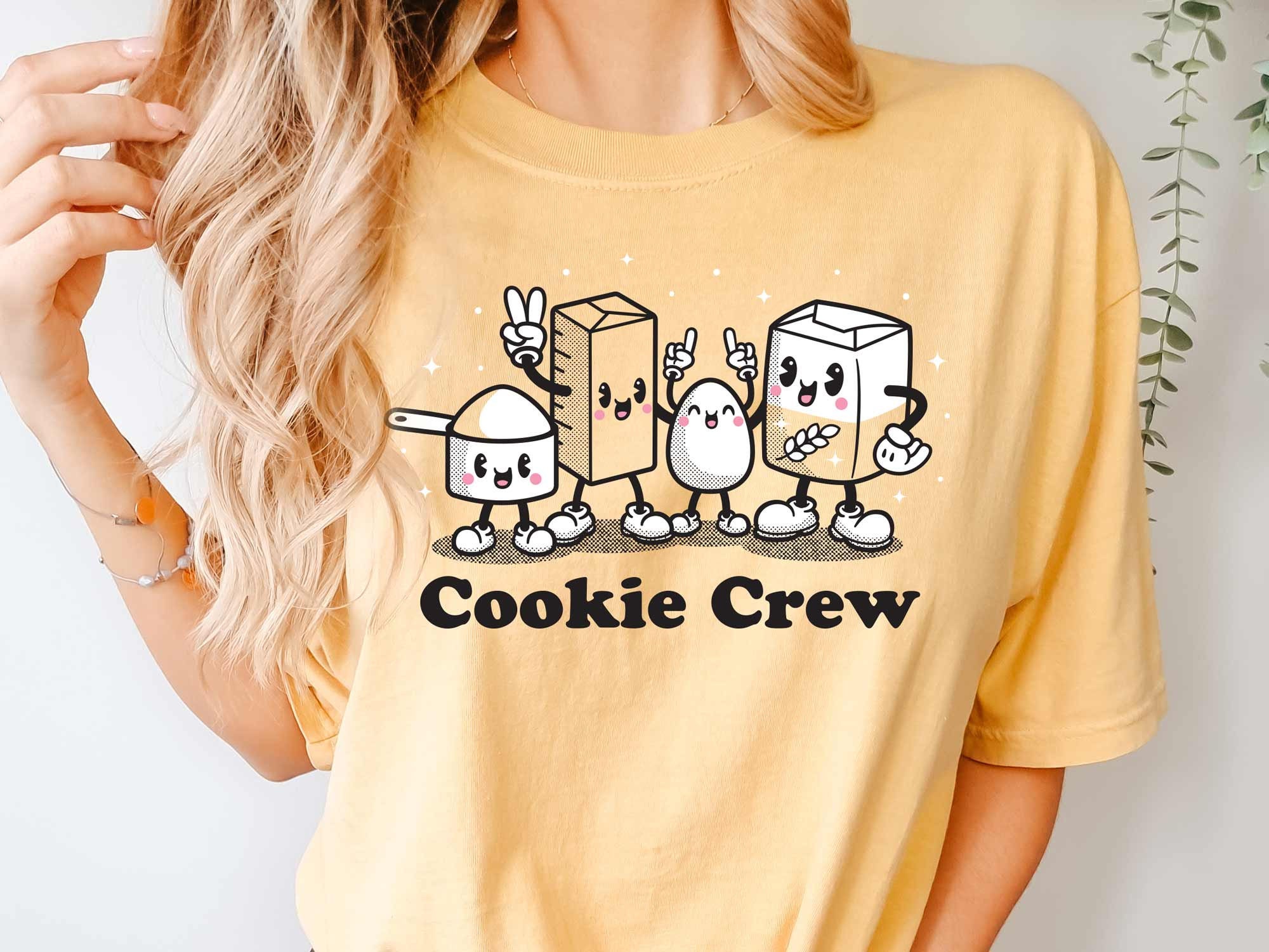 Baker Shirt Cookie T-shirt Cookie Crew Unisex T-shirt Gift for Baker ...